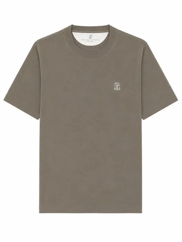 Brunello Cucinelli T-shirt Con Logo