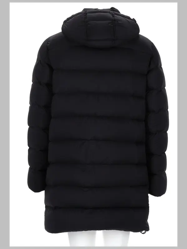 Herno Padded Hooded Coat - Black