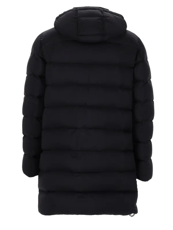 Herno Padded Hooded Coat - Black