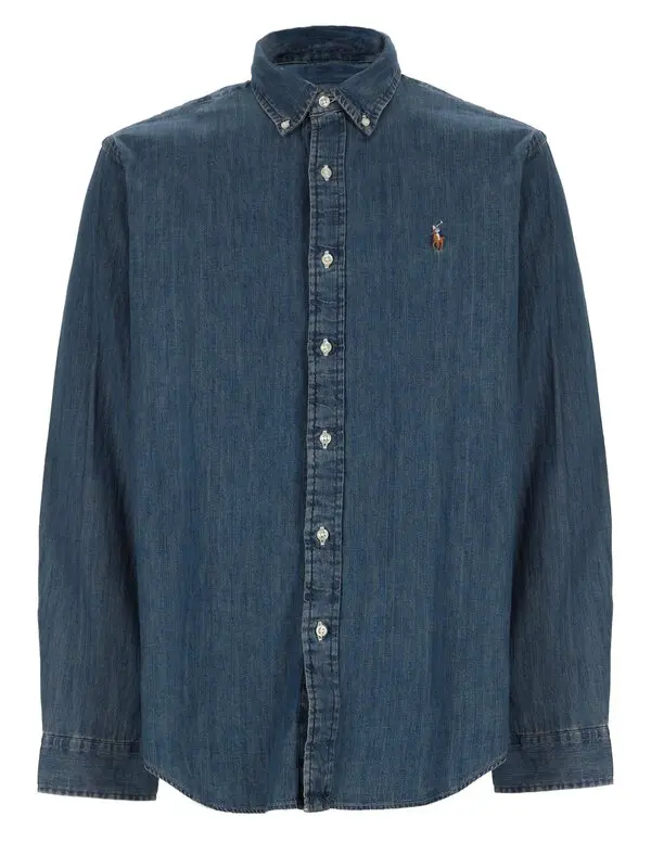 Polo Ralph Lauren Camicia Con Logo