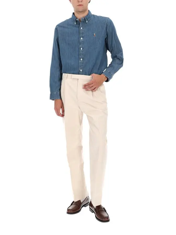 Polo Ralph Lauren Camicia Con Logo