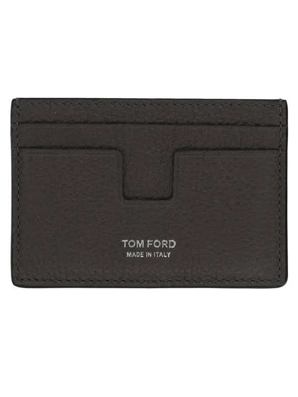 TOM FORD Portacarte Classico In Pelle Fiore