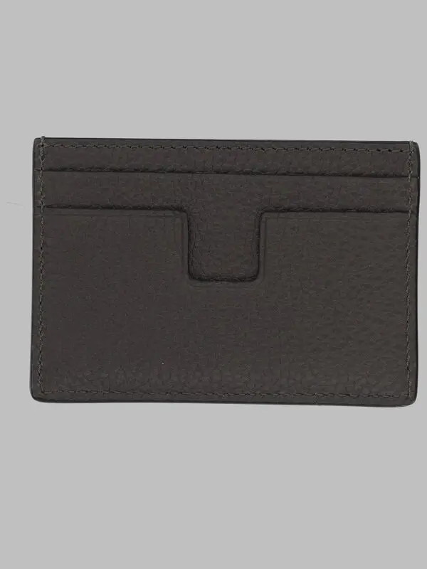 TOM FORD Portacarte Classico In Pelle Fiore