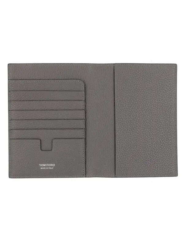 TOM FORD Porta Passaporto "t Line" In Nabuk