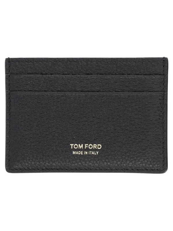 TOM FORD Portacarte Classico In Pelle Fiore Morbida