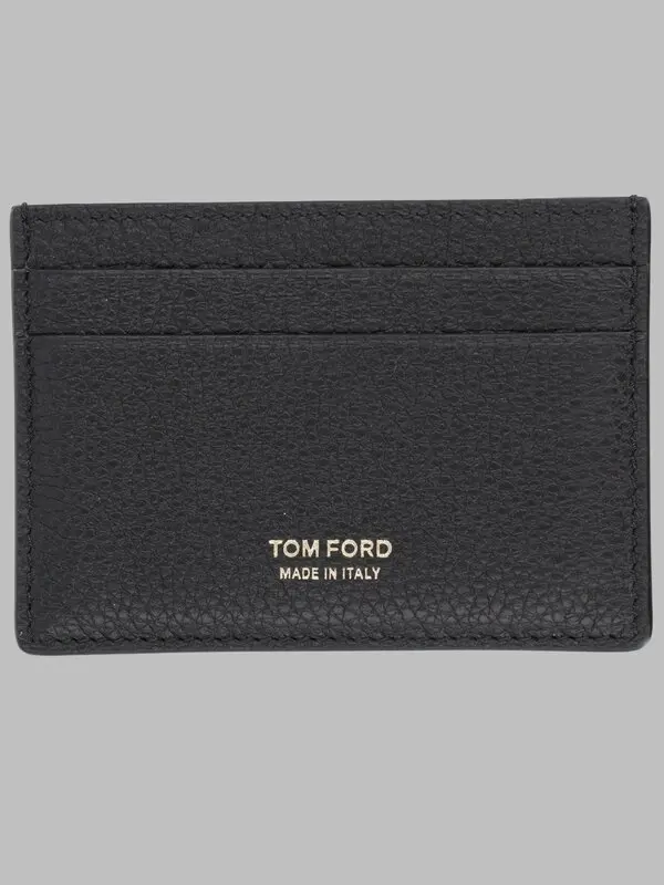 TOM FORD Portacarte Classico In Pelle Fiore Morbida