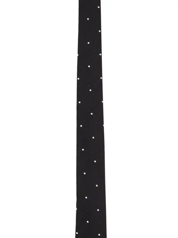 TOM FORD Cravatta In Raso - Black