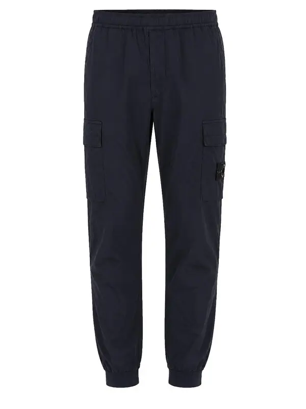 Stone Island Cargo Parachute Pants - Blue