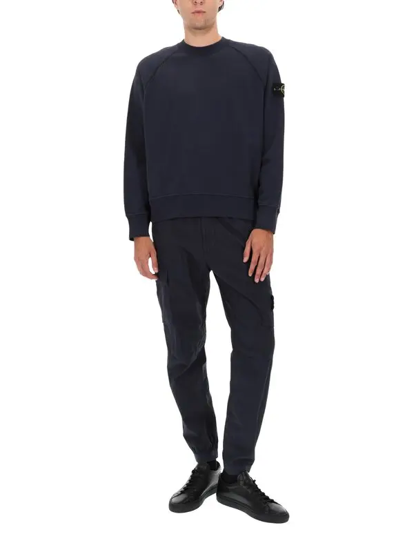 Stone Island Cargo Parachute Pants - Blue