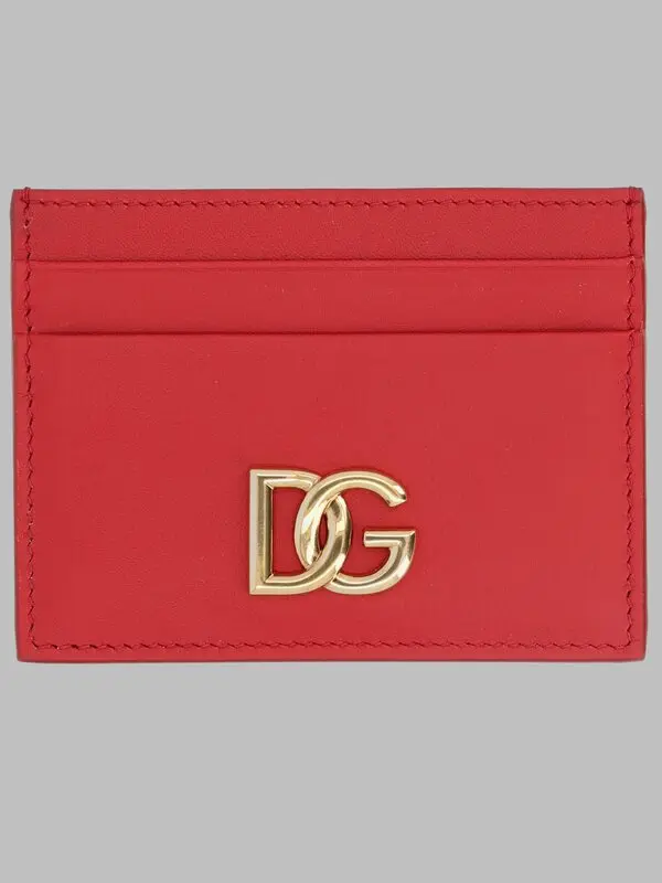 Dolce & Gabbana Portacarte In Pelle Cardholder