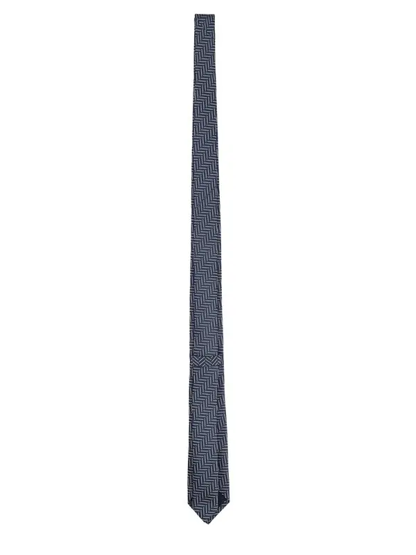 TOM FORD Cravatta In Raso - Blue