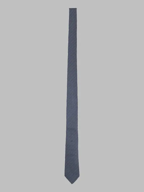 TOM FORD Cravatta In Raso - Blue