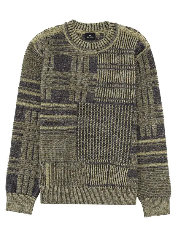 Paul Smith Maglia "patchwork" In Cotone
