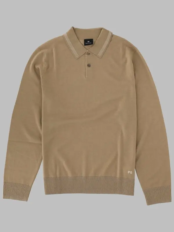Paul Smith Maglia Polo In Lana Merino