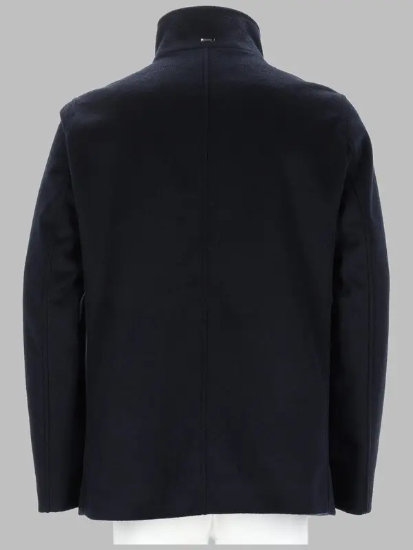 Herno Double-breasted High Neck Coat