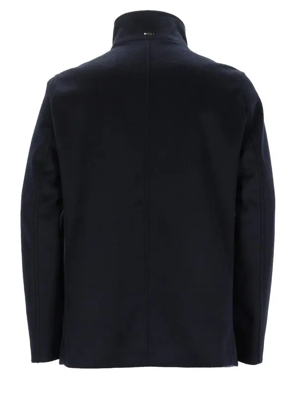 Herno Double-breasted High Neck Coat