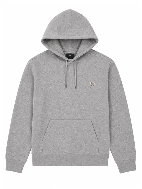 Paul Smith Felpa "zebra" Con Cappuccio - Grey
