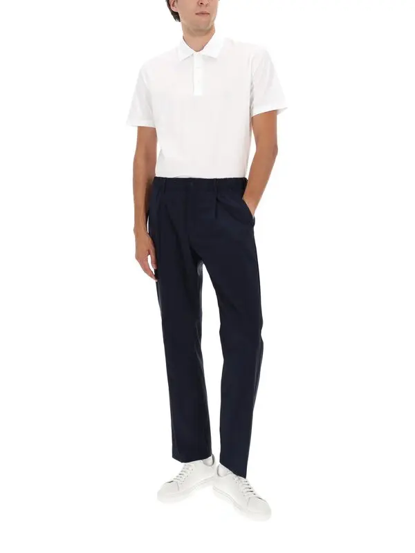 Herno Tailored Wool Blend Trousers