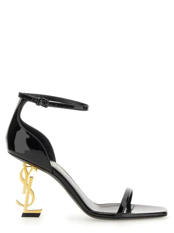 Saint Laurent Sandalo "opyum" Con Tacco