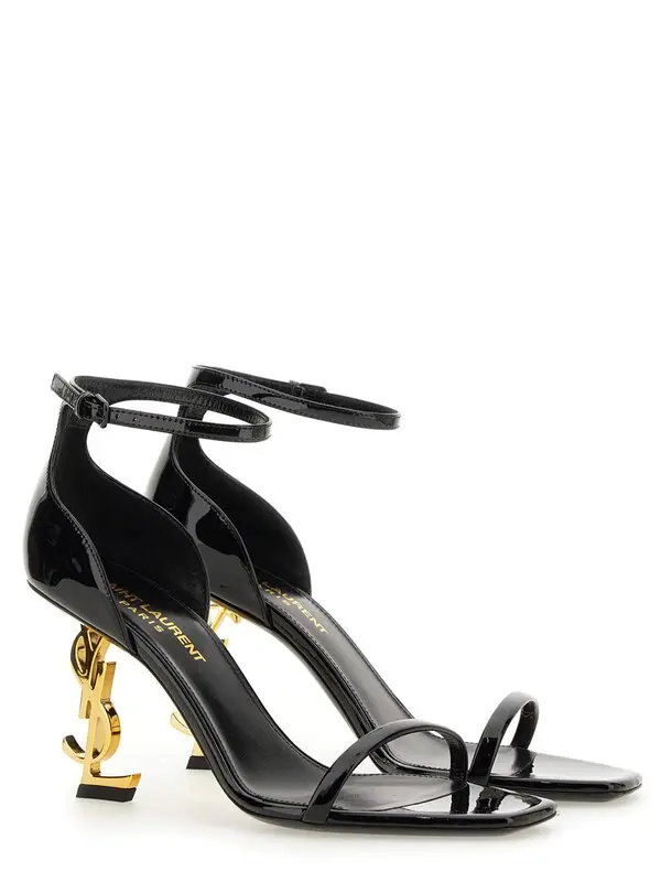 Saint Laurent Sandalo "opyum" Con Tacco