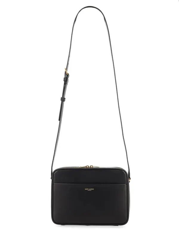 Saint Laurent Camera Bag In Pelle Liscia