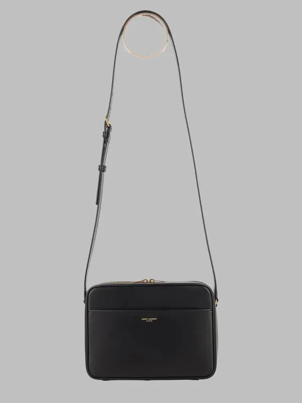 Saint Laurent Camera Bag In Pelle Liscia