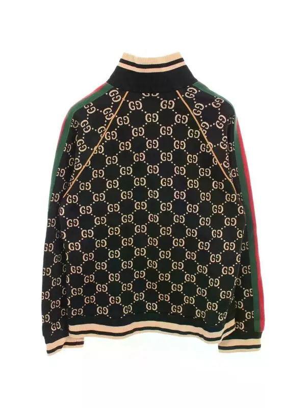Gucci Gg Supreme Pattern Cotton Track Jacket