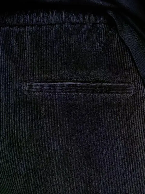 BENETTON Pleated Corduroy-effect Trousers