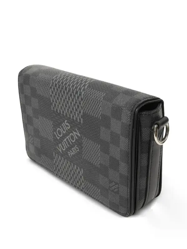 LOUIS VUITTON Studio Messenger Bag In Damier Graphite