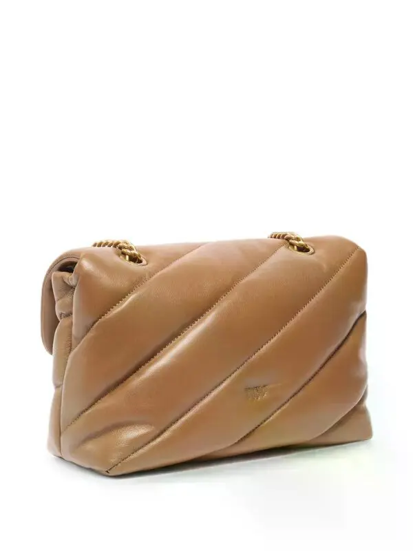 Pinko Love Birds Quilted Shoulder Bag