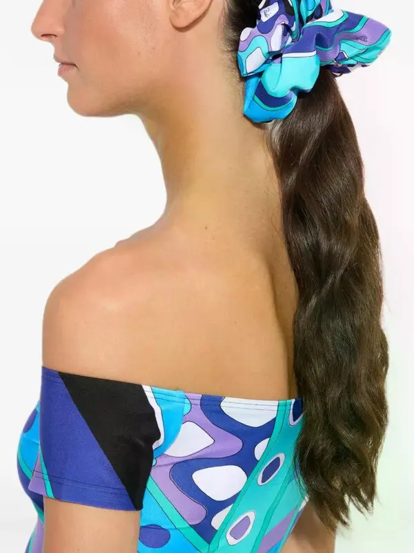 Emilio Pucci Zip Detail Hair Tie