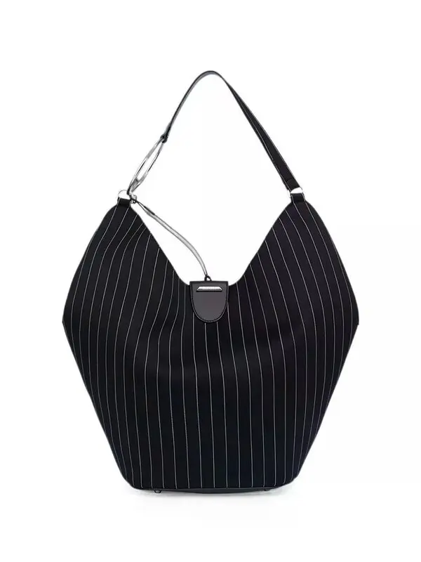 DONDUP Large Pinstripe Tote Bag