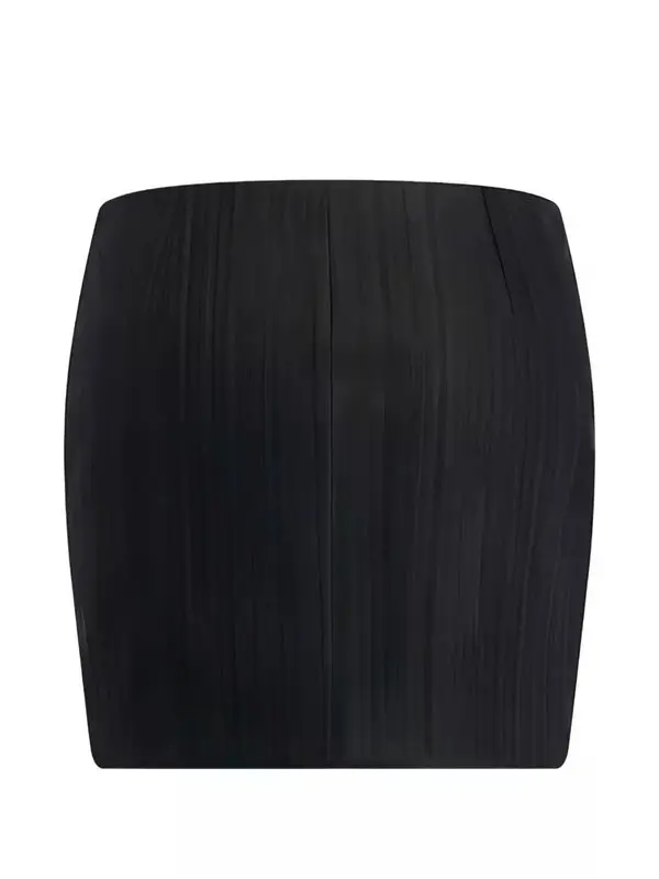 DONDUP Herringbone Mini Skirt
