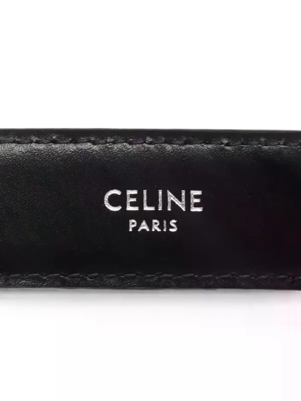 Celine Triomphe Buckle Belt