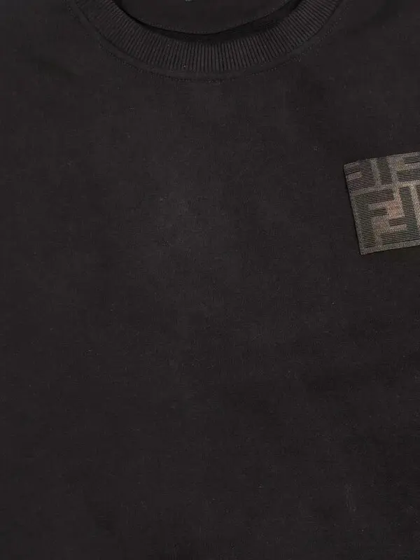 Fendi Zucca Logo Patch Sweatshirt