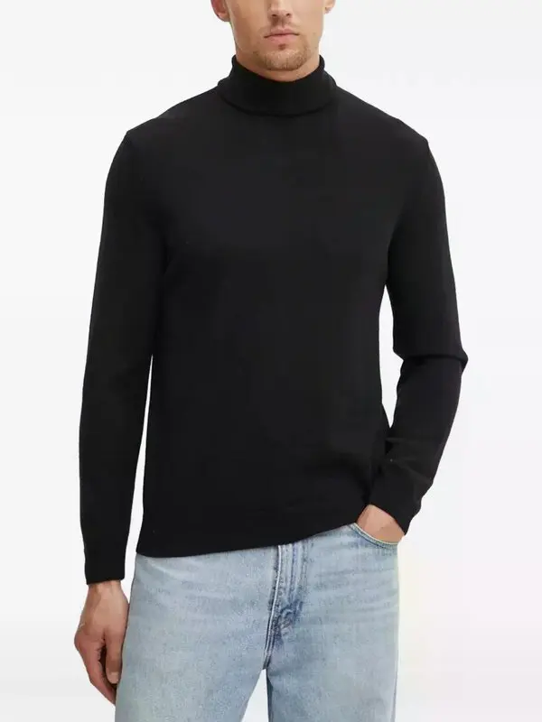 BENETTON Knitted Roll Neck Sweater