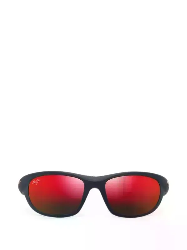 Maui Jim Rectangle Frame Sunglasses - Black