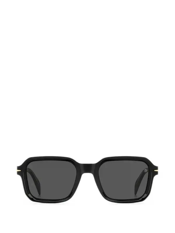 DB EYEWEAR BY DAVID BECKHAM Square Frame Sunglasses - Black