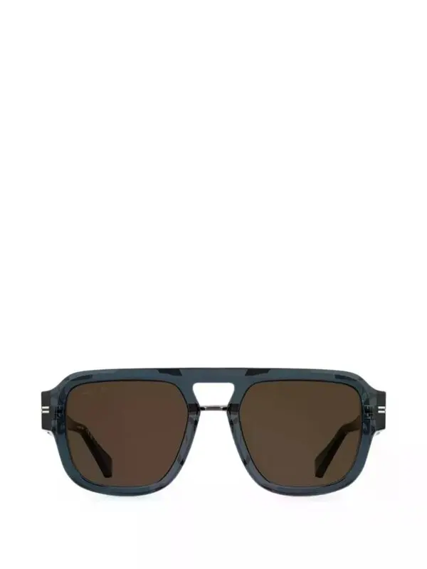 Lacoste Geometric Frame Sunglasses - Blue