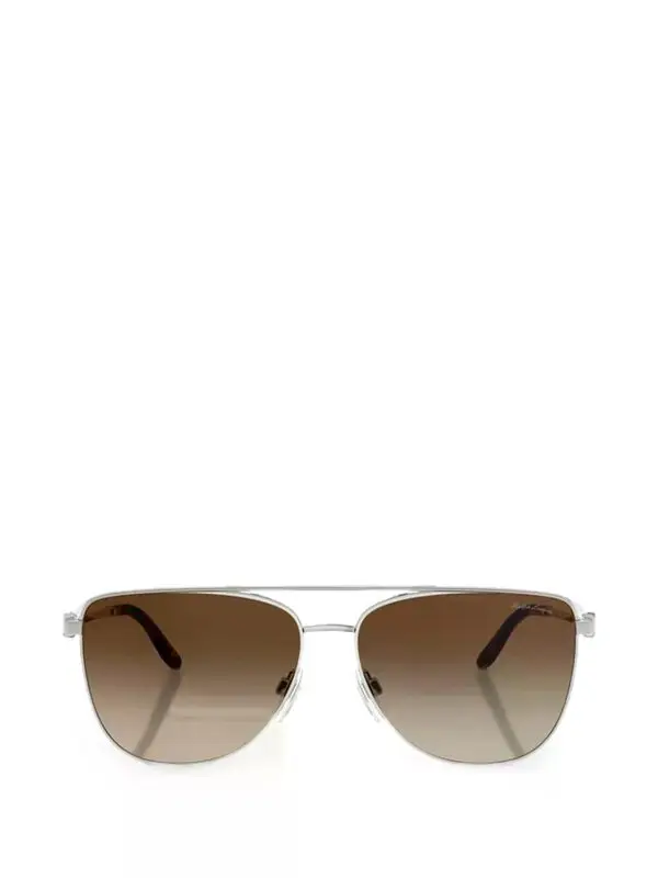 Polo Ralph Lauren Tone Pilot Frame Sunglasses - Silver