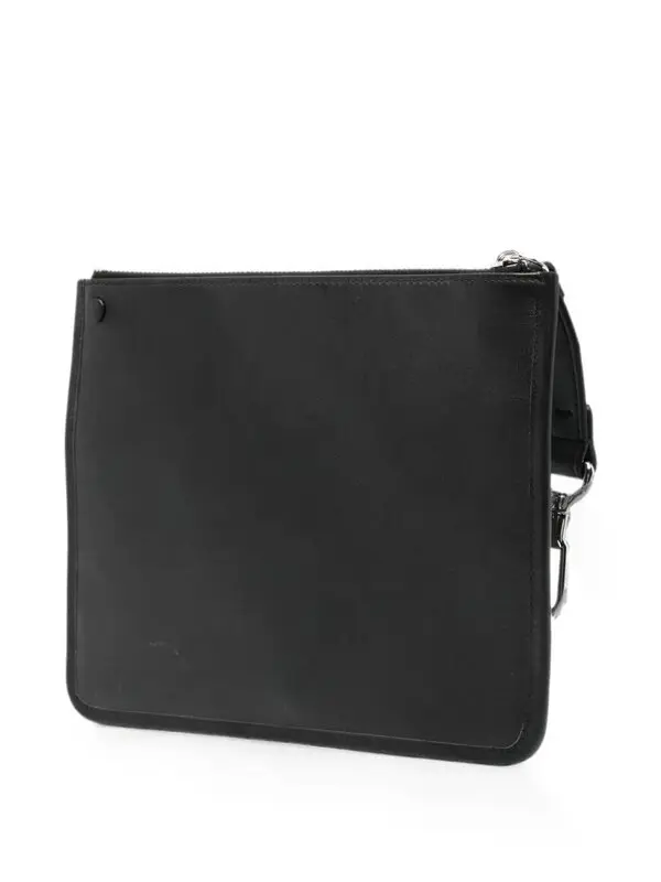 Givenchy Stud-embellished Logo Plaque Clutch Bag