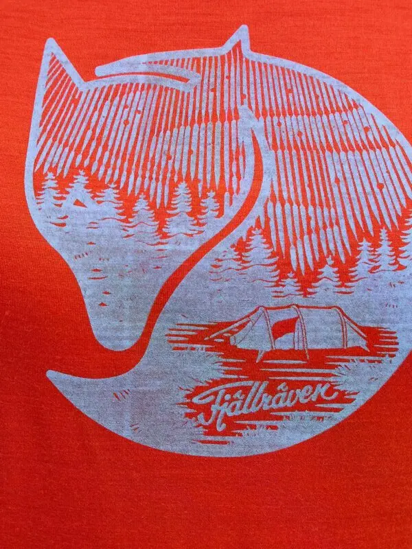 Fjallraven Abisko Logo Print Crew Neck T-shirt