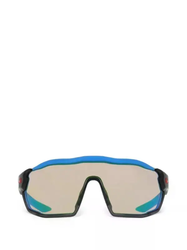 Nike Rush Geometric-frame Sunglasses - Black