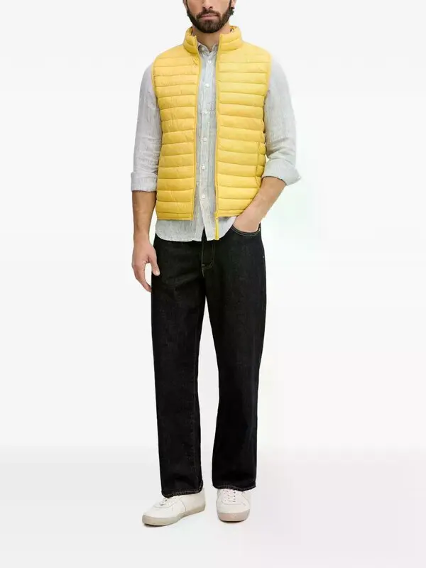 BENETTON Quilted High-neck Gilet