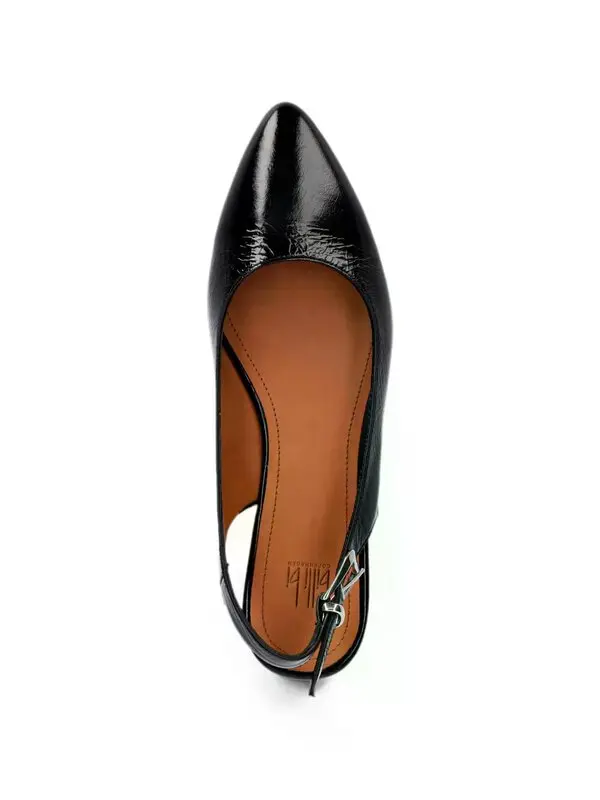 BILLI BI Patent Slingback Ballet Flats