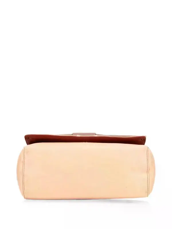 Chloé Small Leather Shoulder Bag - Orange