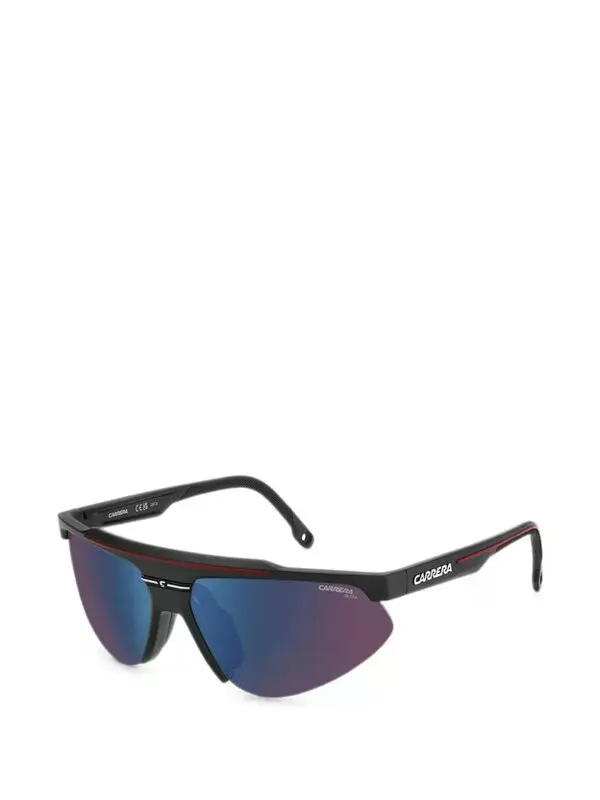 Carrera Eyewear Rectangle-frame Sunglasses With Logo Detail - Black
