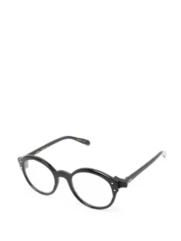 MASAHIRO MARUYAMA Round Frame Glasses - Black