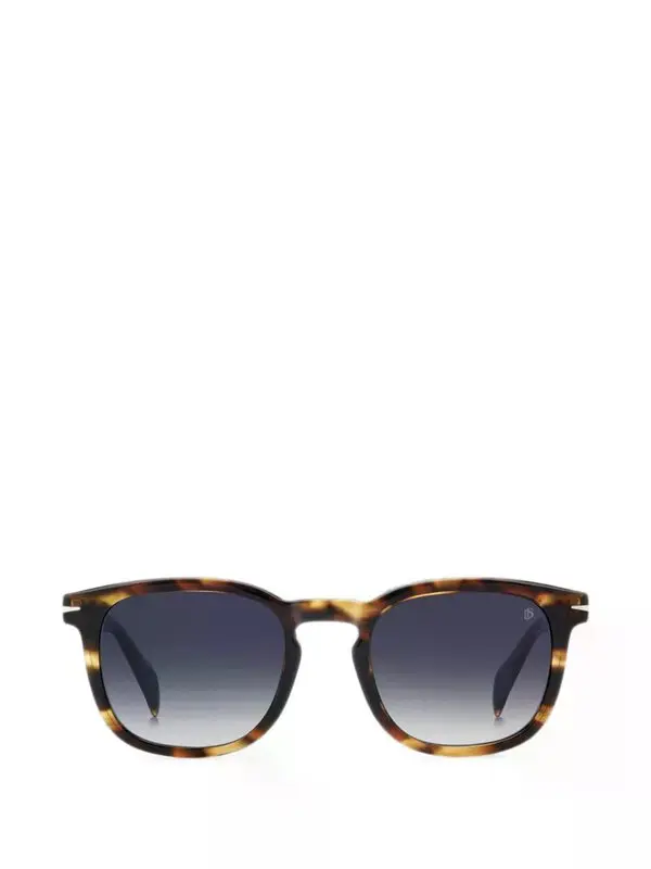 DB EYEWEAR BY DAVID BECKHAM Square-frame Sunglasses - Brown