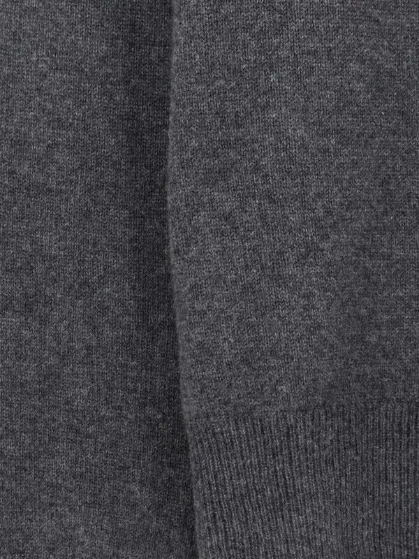 THE ROW Oashi Baby Cashmere Polo Sweater